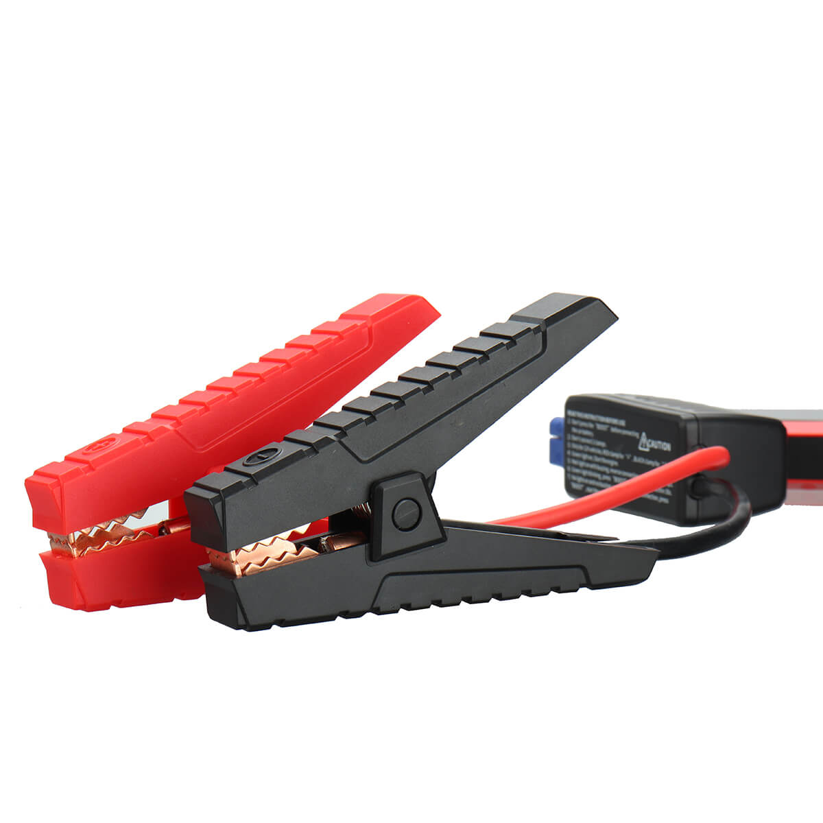 E97 Intelligent Car Jumper Cable Clamps, 12V Red+Black – Andeman