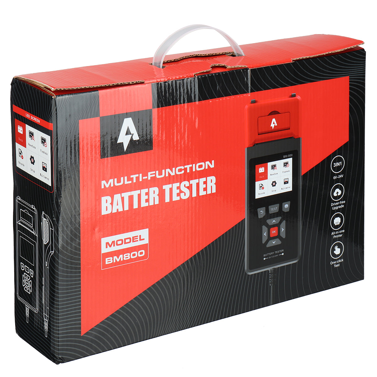 D23 Battery Tester, UI Interface Color Screen - Andeman