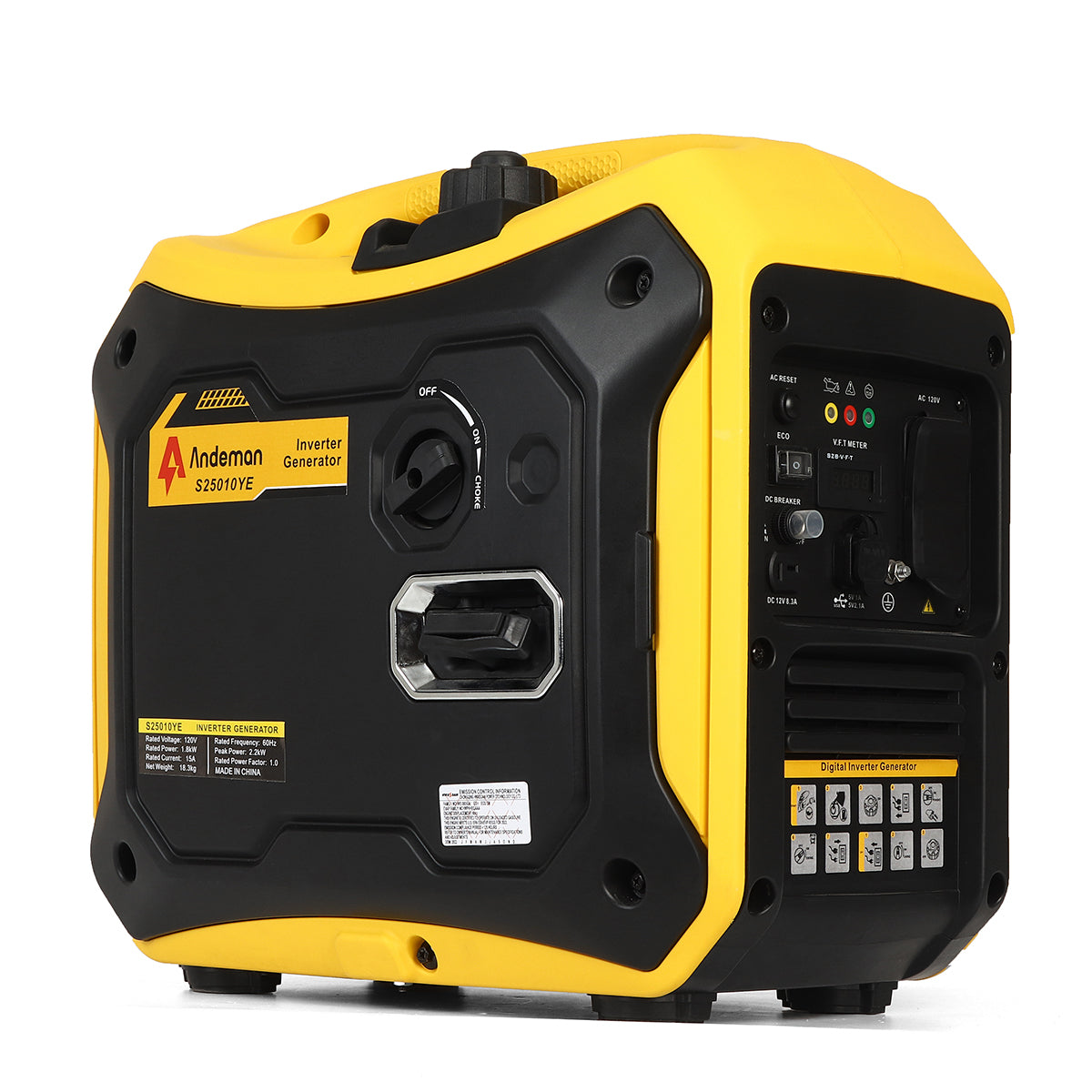 G38 Gasoline Generators, Automatic Heat Dissipation - Andeman