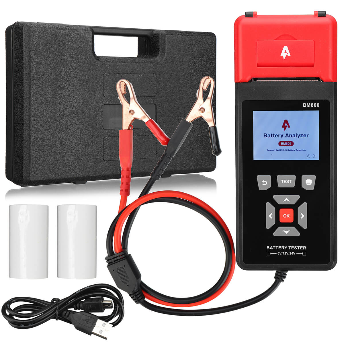 D23 Battery Tester, UI Interface Color Screen - Andeman
